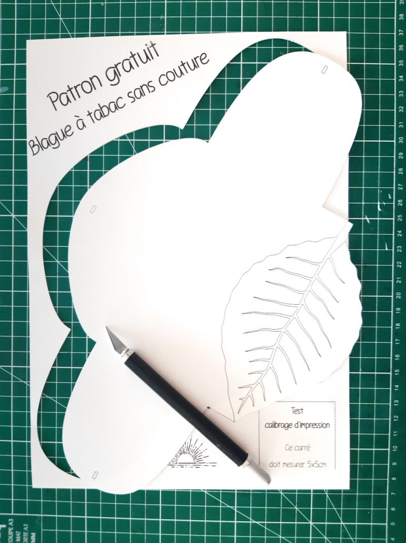 Tobacco leaf smoker's pouch | NomadeCrafts - Tutorial