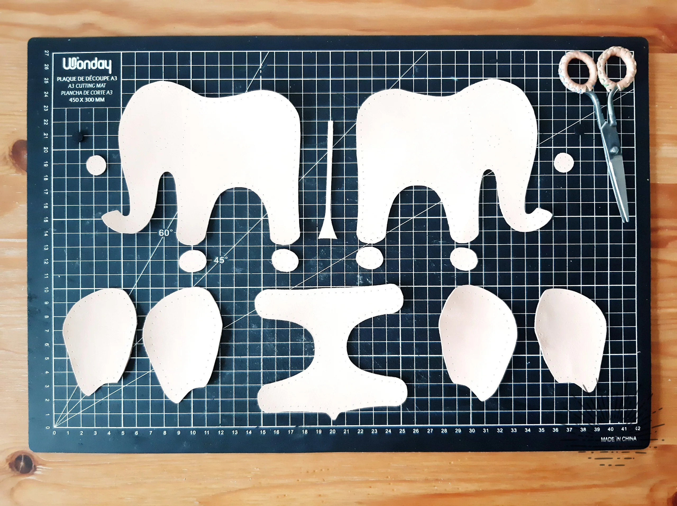 Cut Out Elephant Pattern