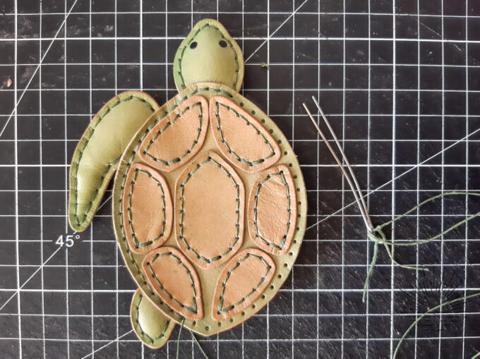 Turtle bag charm | NomadeCrafts - Tutorial