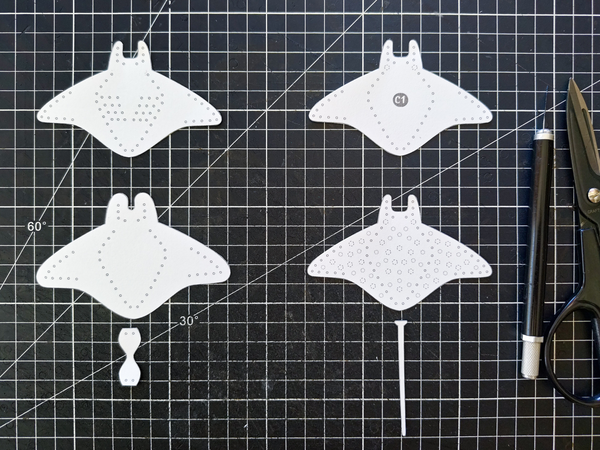 Manta Ray bag charm | Nomade Crafts&Dreams - Tutorial