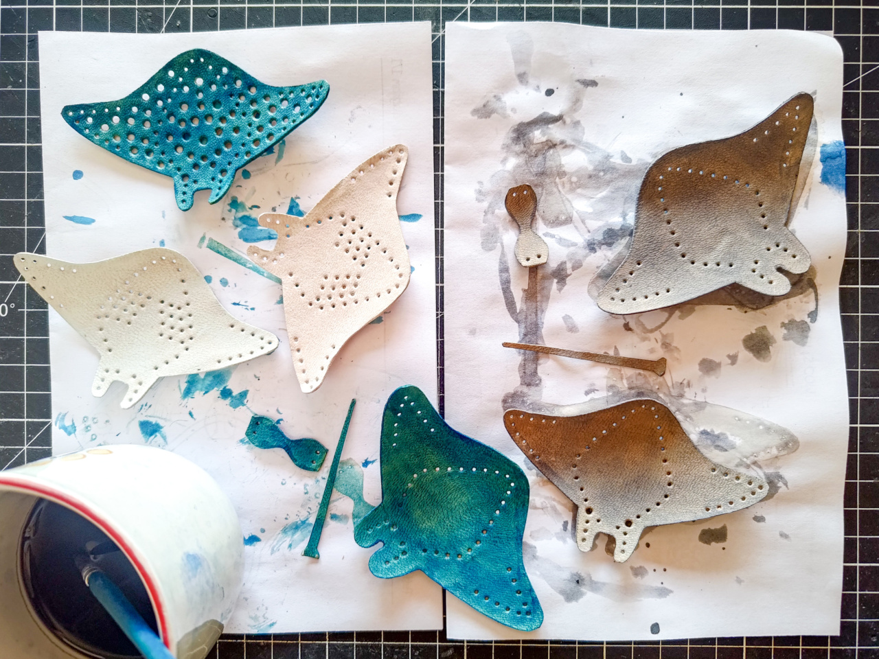 Manta Ray bag charm | NomadeCrafts - Tutorial