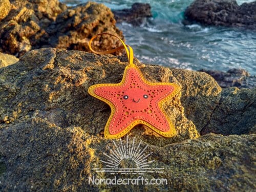 Starfish coin purse | NomadeCrafts - Tutorial