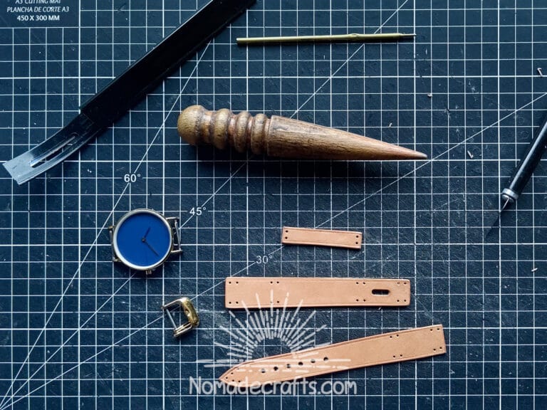 How to make a watch band | NomadeCrafts - Tutorial