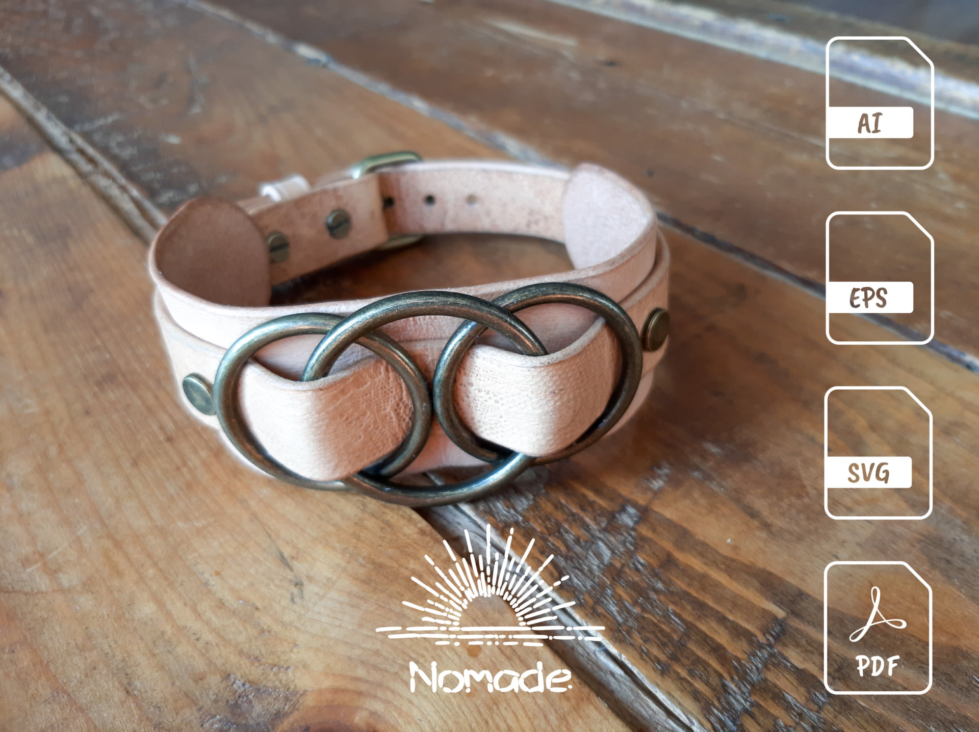 Trinity Choker Pattern - Nomade Crafts&Dreams