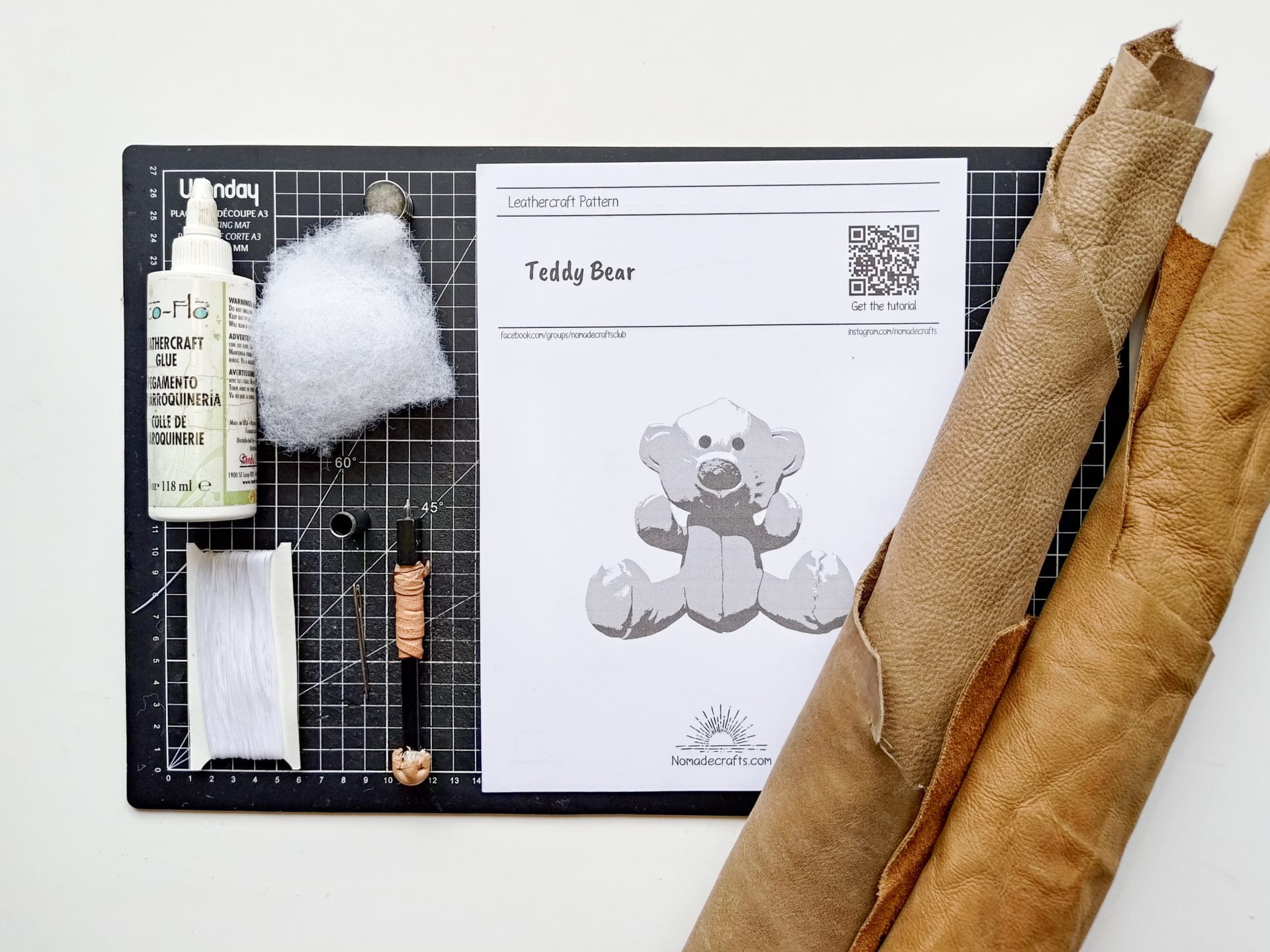 Teddy Bear Pattern - NomadeCrafts