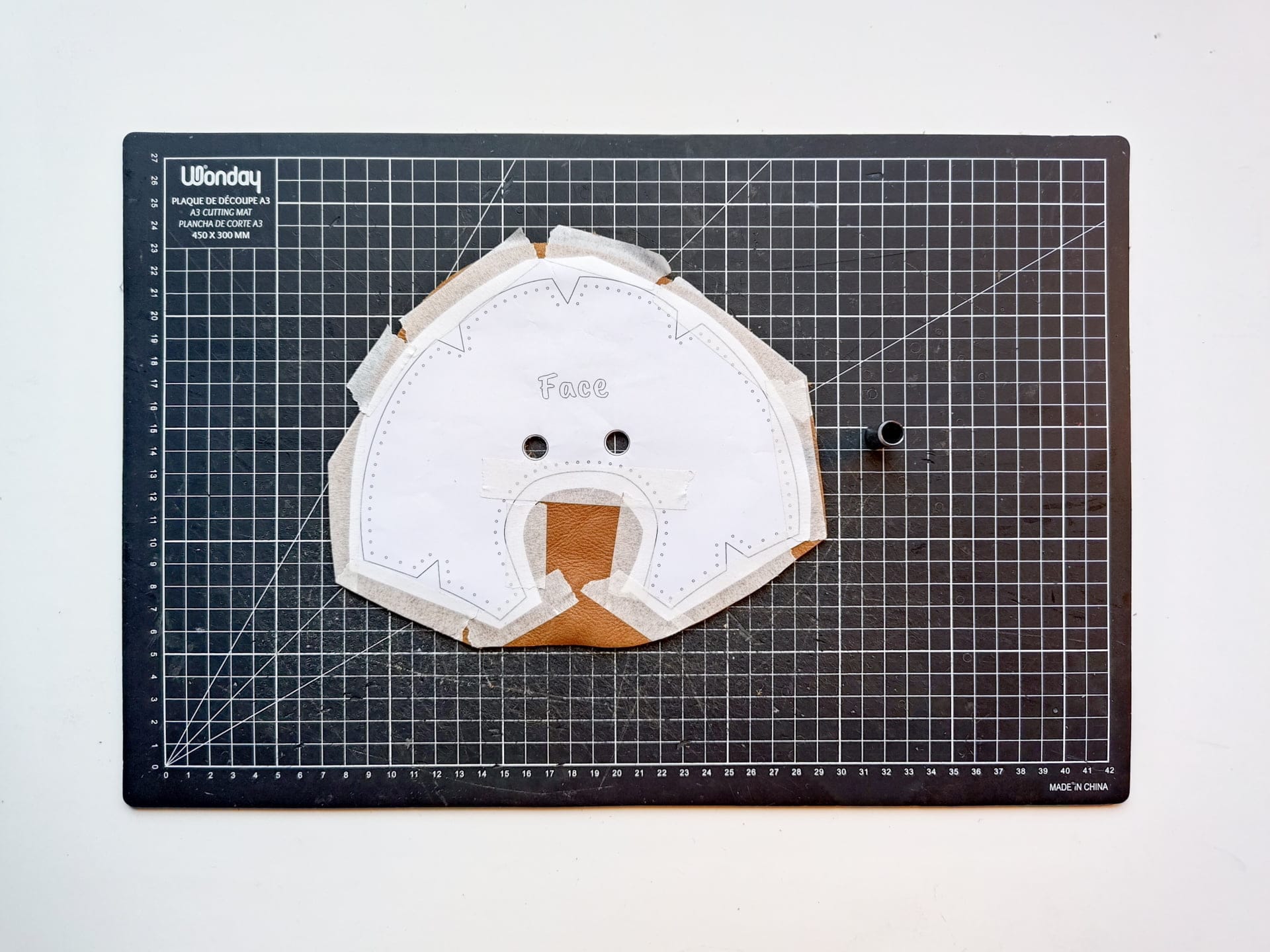 Leather Teddy Bear | NomadeCrafts - Tutorial