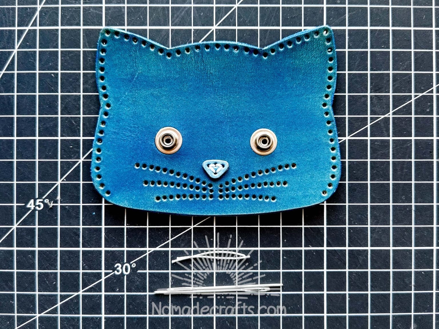 Cat Face Coin Purse | Nomade Crafts&Dreams - Tutorial