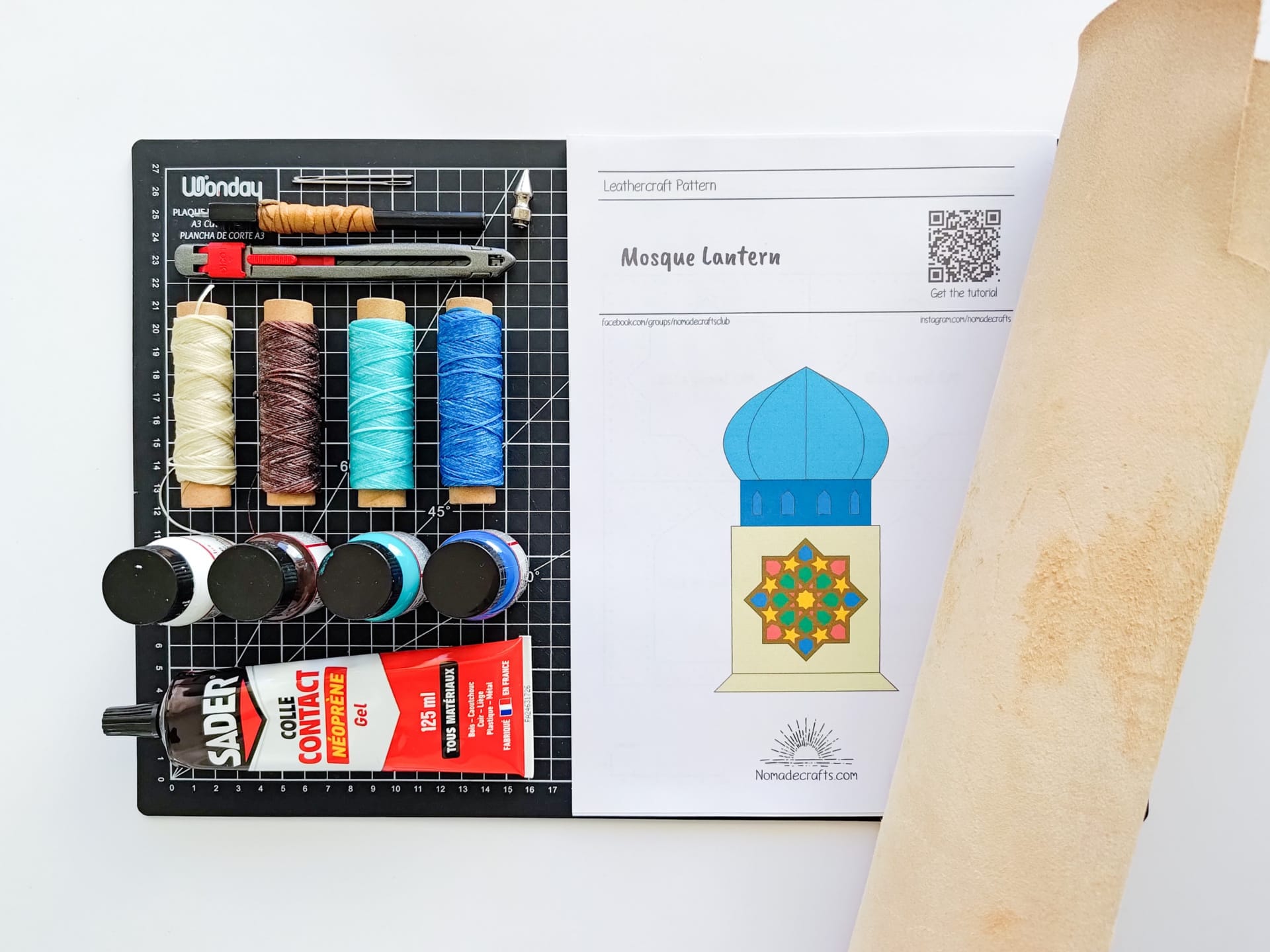 Mosque Lantern Pattern - NomadeCrafts