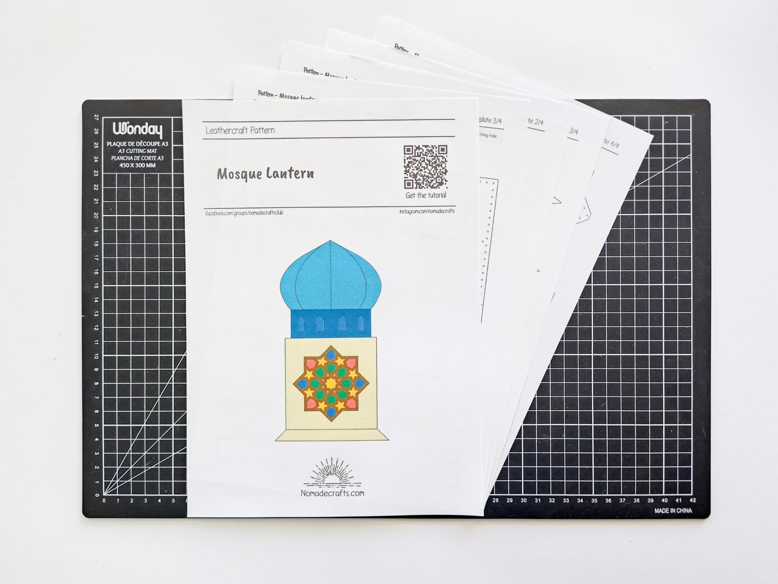 Mosque Lantern Pattern - NomadeCrafts