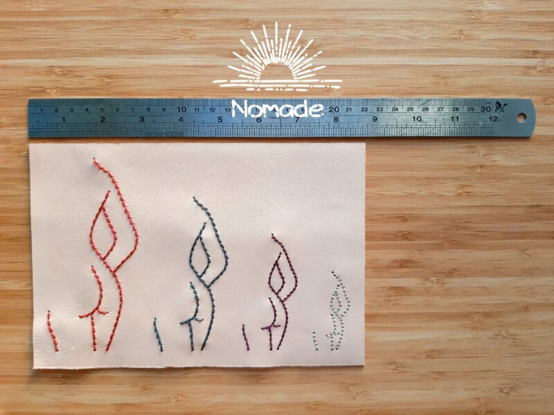 6 Line Art Female Motifs Patterns - NomadeCrafts